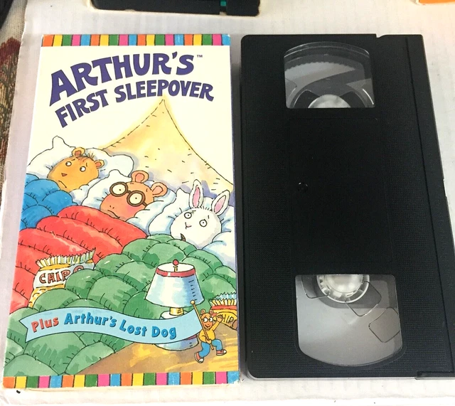 ARTHUR'S FIRST SLEEPOVER VHS tape Ships Free Same Day With Tracking £8. ...