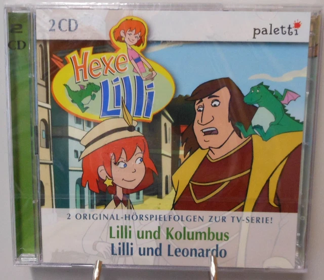 HEXE LILLI 2X CD 2x Original Hörspiele Kolumbus und Leonardo zur TV Serie #T434A EUR 7,88 ...