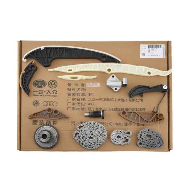 OEM UPGRADED TIMING Chain Kit For Audi A4 A6 Q5 VW CC Jetta Golf EA888 ...