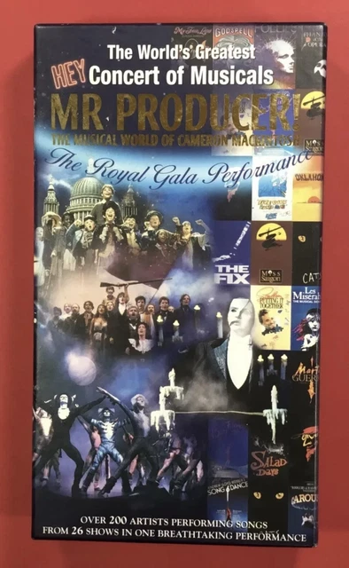 MR PRODUCER, VHS Video, The Musical World of Cameron Mackontosh £4.00 ...