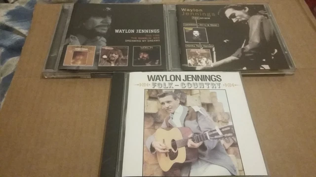 WAYLON JENNINGS 'LEGENDS' - 3 x CD Box Set + 6 ALBUMS - OUTLAW COUNTRY ...