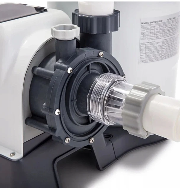 INTEX 26646 SX2100 Sandfilteranlage Krystal Clear Sandfilterpumpe 7900l ...