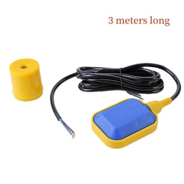 FLOAT SWITCH LIQUID Fluid Water Level Sensor Tank Pond Controller 3/5/10m Cable £22.39 - PicClick UK