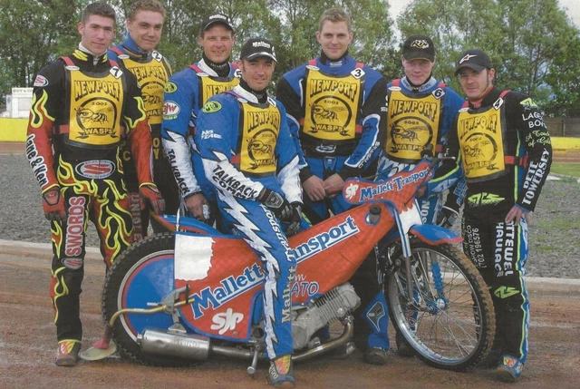 NEWPORT WASPS 2002 Speedway Team Photograph £2.99 - PicClick UK