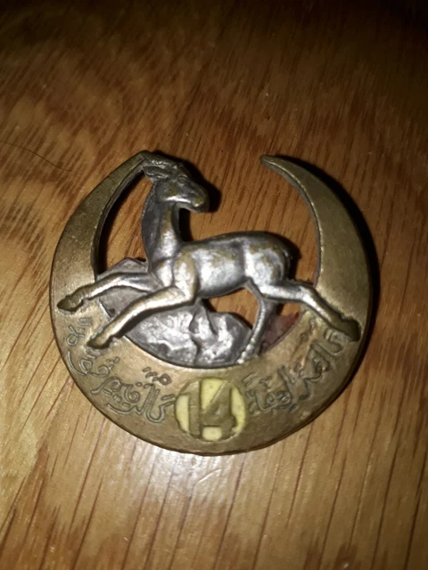 INSIGNE MILITAIRE PUCELLE 14 RTA REGIMENT TIRAILLEURS ALGERIENS DRAGO G 847 WW2 £21.80 - PicClick UK