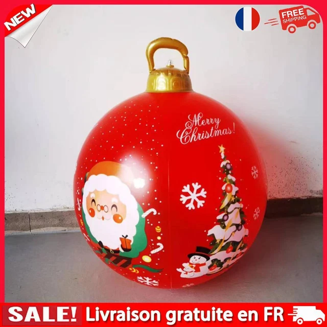 BOULE DE NO?L gonflable de 60 cm Boule gonflable de No?l en PVC (Style E) EUR 14,75 - PicClick FR