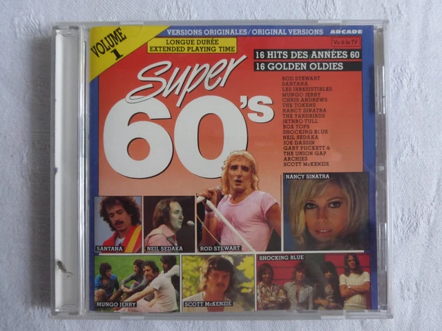SUPER 60'S-16 HITS des années 60-volume 1-rod stewart-etc-CD EUR 7,99 ...