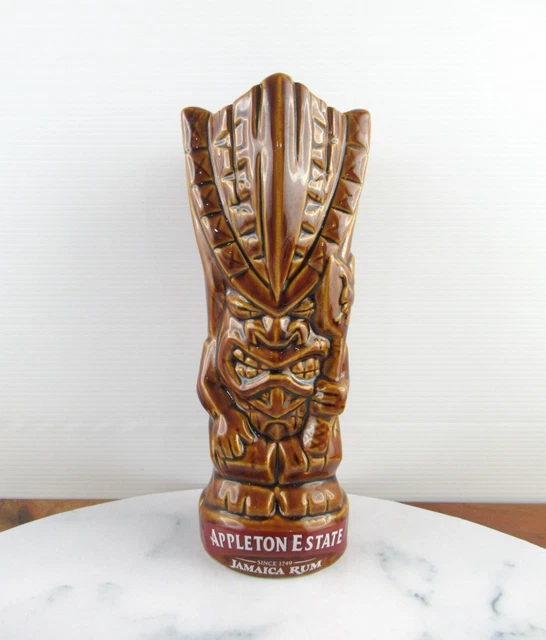 2012 APPLETON ESTATE Jamaica Rum VON FRANCO by Tiki Farm Ceramic Tiki ...