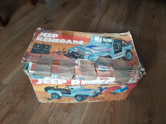 TANDY RADIO SHACK Jeep Renegade RC Radio Controlled Toy Vintage Retro ...