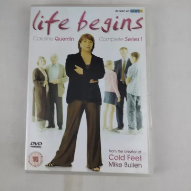 LIFE BEGINS : Series 1 One DVD Region 2. Caroline Quentin iTV Drama ... LIFE BEGINS : Series 1 One DVD Region 2. Caroline Quentin iTV Drama ...