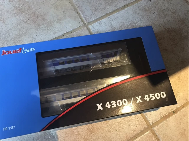 JOUEF HJ2615 AUTORAIL Sncf Ead Xbd 4717 + Remorque Xrabx 8714 Neuf En ...