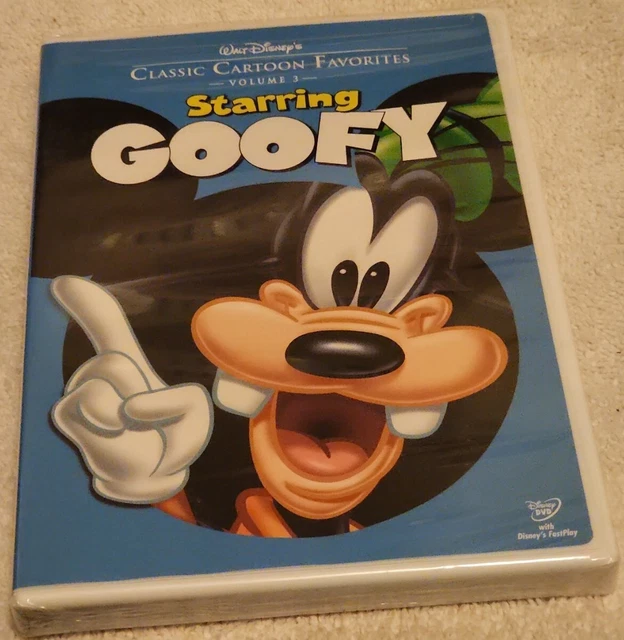 WALT DISNEYS CLASSIC Cartoon Favorites Starring Goofy (DVD, 2005) $19. ...