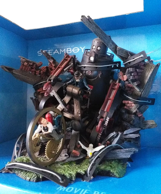 STEAMBOY MOVIE REALIZATION BANDAI Diorama Figure James Ray Steam, OTOMO ...