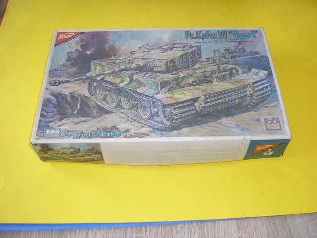 MODELLBAUSATZ VON NICHIMO / Pz.KPFW.VI " TIGER 1 " / GERMAN ARMY EUR ...