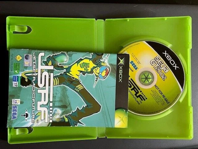 SEGA GT2002/JET SET Radio Future JSRF - Original Xbox - PAL - Manual ...