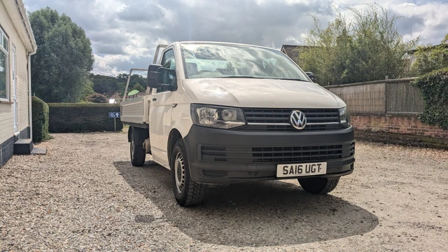 VW TRANSPORTER T6 dropside truck £5,750.00 - PicClick UK