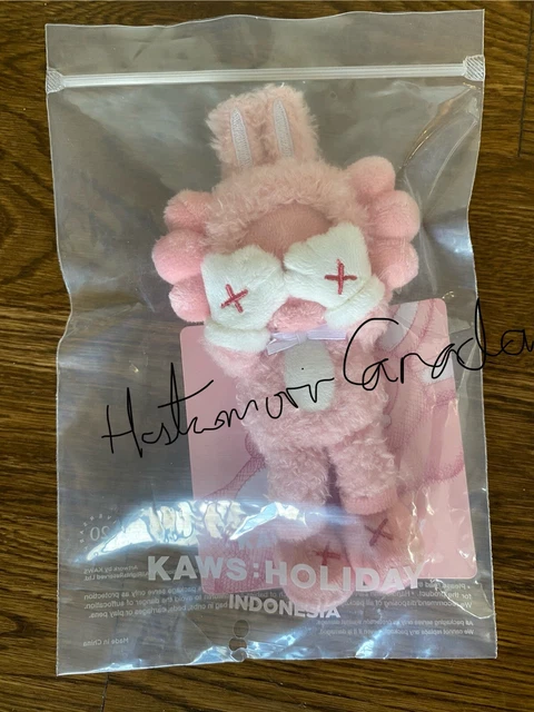 KAWS HOLIDAY INDONESIA Plush Charm Pink *IN HAND* $195.00 - PicClick CA