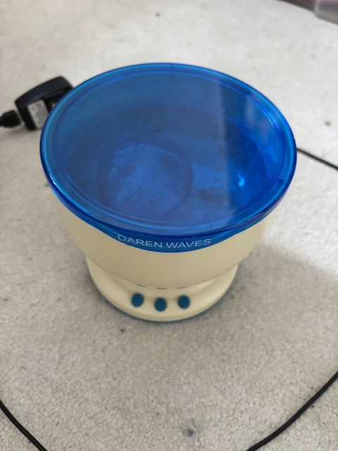 DAREN WAVES NIGHT Light Projector,Night Light Lamp, 13.5x13 5x12.5 Cm £ ...
