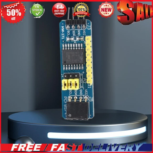 SCHEDA DI ESPANSIONE PCF8574 IO I2C-Bus I/O expander modulo convertitore flessibile utile EUR 3 ...