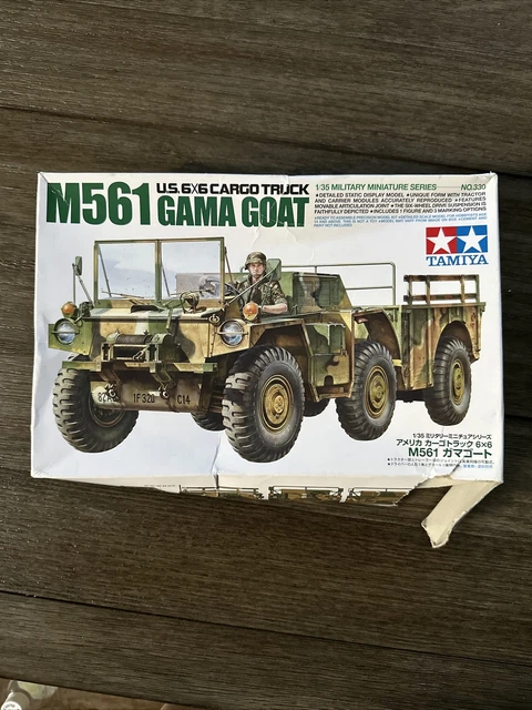 TAMIYA M561 U.S. 6x6 Cargo Truck Gama Goat 1/35 Military Mini Series No ...