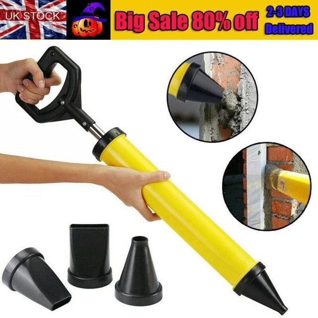 MORTAR GUN FOR Brick Pointing Grouting Tile Cement Lime Applicator Tool ...