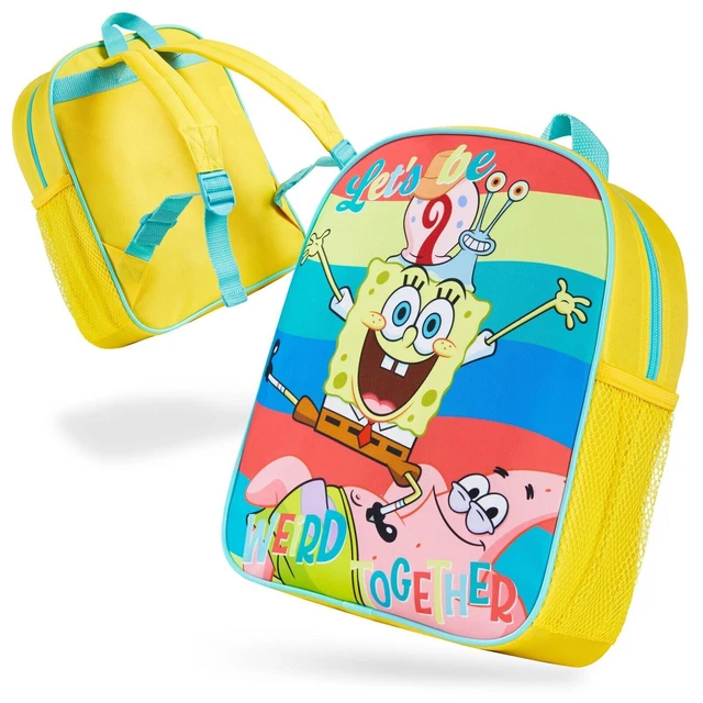 SPONGEBOB SQUAREPANTS BACKPACK for Kids and Toddlers, School Bag Boys £ ...