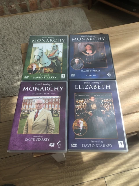 DAVID STARKEY MONARCHY Complete Tv Series 1-3 Plus Elizabeth Dvds 4 Dvd ...