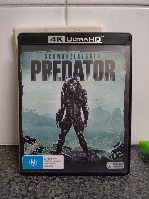 PREDATOR (1987) - 4K BLURAY Arnold Schwarzenegger AS NEW! $50.00 ...