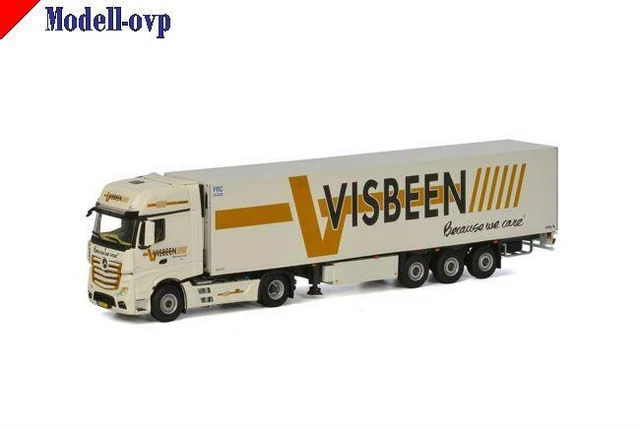 MB ACTROS GIGA Space Kuehlaufer Visbeen modelli WSI 01-1980 1:50 EUR ...