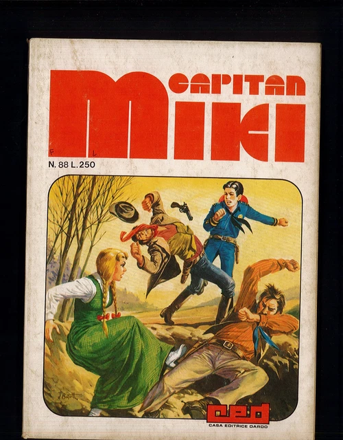 CAPITAN MIKI &MIKI e Blek Gigante" n.88 Ed. Dardo 1974 EUR 1,20 ...