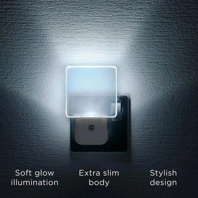 6X NIGHT LIGHT Plug In LED Auto Sensor Children Nursery Baby Safety £33 ...