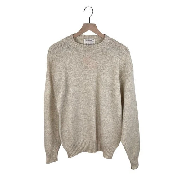 VINTAGE THE MOORS Shetland Wool by Lord Jeff Sweater Men's Size Medium ...
