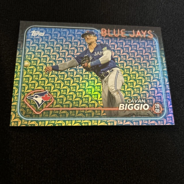 CAVAN BIGGIO [HOLIDAY Foil] 2024 Topps Series 1 Baseball #47 Toronto ...