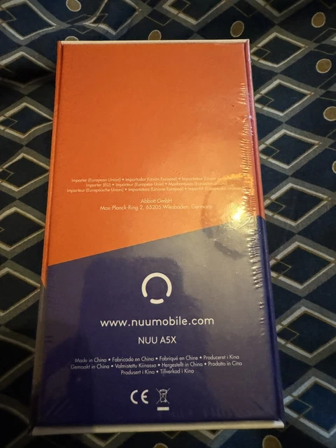 TÉLÉPHONE PORTABLE MOBILE NUU A5X Compatible Freestyle Libre Diabète EUR 25,00 - PicClick FR