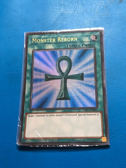 YUGIOH ULTRA RARE Monster Reborn LART-EN001 SEALED £19.90 - PicClick UK