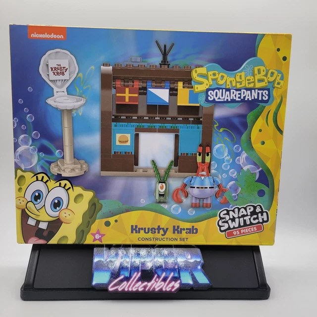 SPONGEBOB SQUAREPANTS: KRUSTY KRAB construction set, Nickelodeon, 95 ...