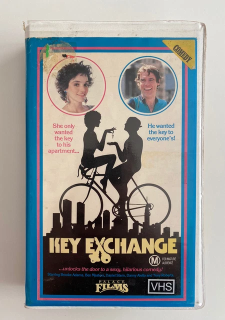 KEY EXCHANGE [VHS] Palace Films 1985 Barnet Kellman Big Box Ex-Rental ...