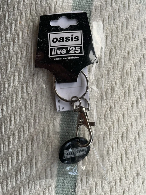 OASIS LIVE 25 Official Tour Key Ring Collectable Merchandise £10.78 ...
