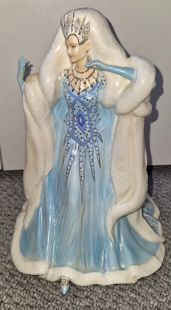 RARE ROYAL WORCESTER Snow Queen Figurine Superb Condition £39.00 ...