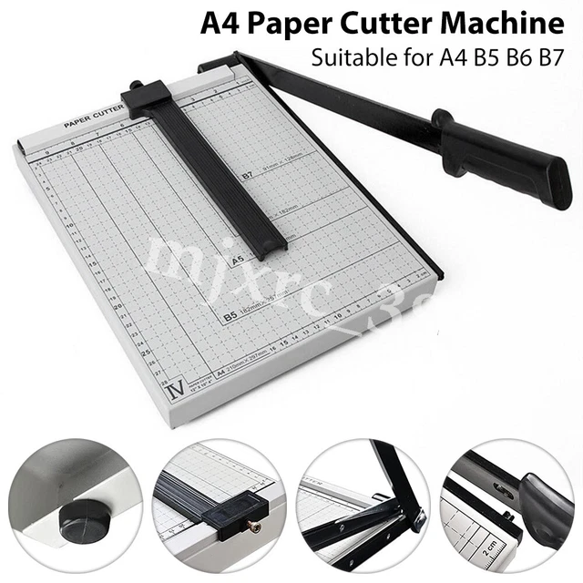 OFFICE HEAVY DUTY Professional A4 Paper Guillotine Cutter Trimmer ...