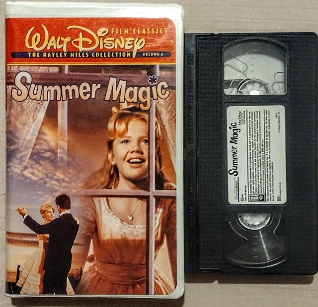 SUMMER MAGIC WALT Disney Home Video VHS Rare White Clamshell Hayley Mills VTG y £9.23 - PicClick UK