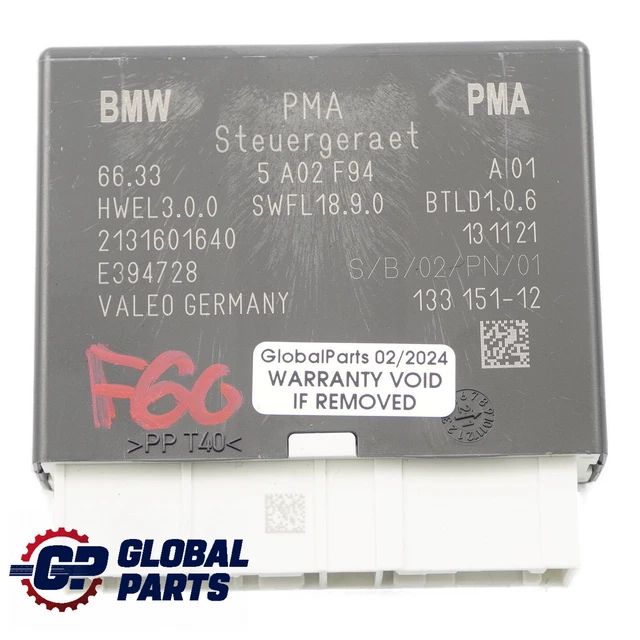 PDC MODULE BMW F45 X3 F25 Mini F55 F56 F60 Parking Distance Sensor Unit ...