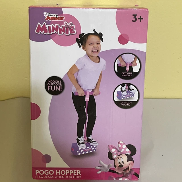 DISNEY JUNIOR MINNIE Mouse Pogo Hopper New 3+ Age Indoor Or Outdoor ...