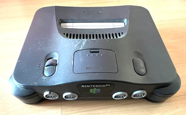 CONSOLA NINTENDO 64 System Console N64 Black Perfecto Estado EUR 69,99 ...