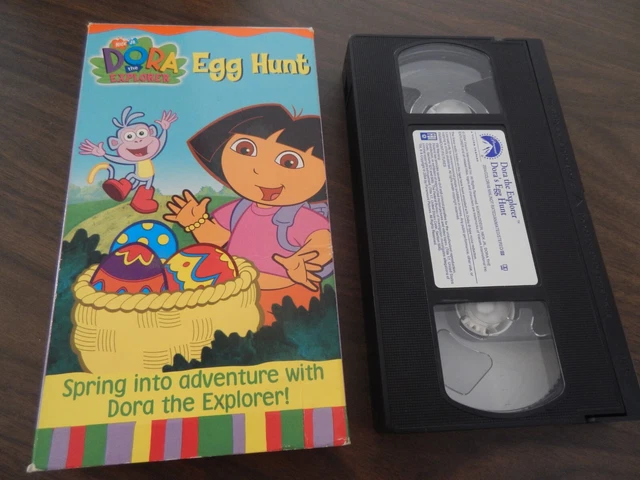 EGG HUNT DORA The Explorer Nick Jr. Kids Cartoon Tv Vhs Spring Easter 2004 Fun £2.88 - PicClick UK