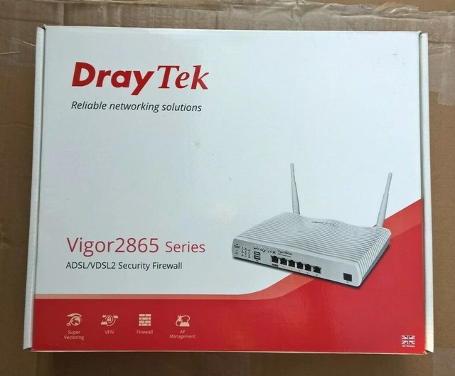 DRAYTEK VIGOR 2865 router firewall di sicurezza ADSL/VDSL2 EUR 223,15 ...