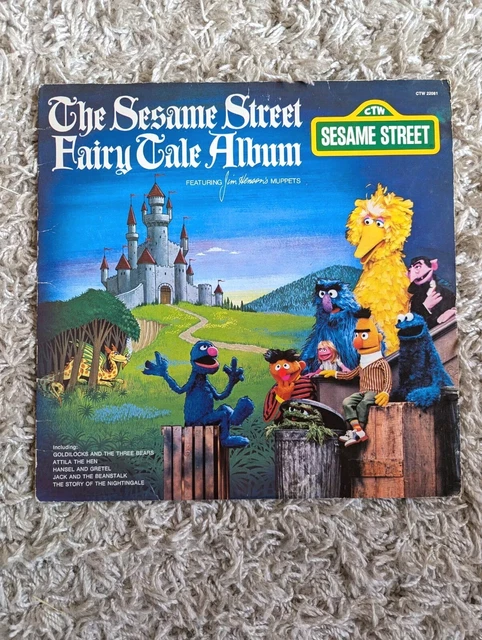 SESAME STREET THE Sesame Street Fairy Tale Vinyl Album with Jim Henson ...