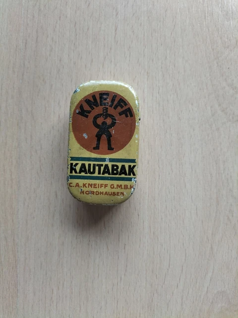 ALTE KAUTABAKDOSE KNEIFF Kautabak C. A. Kneiff G.M.B.H. Nordhausen EUR ...