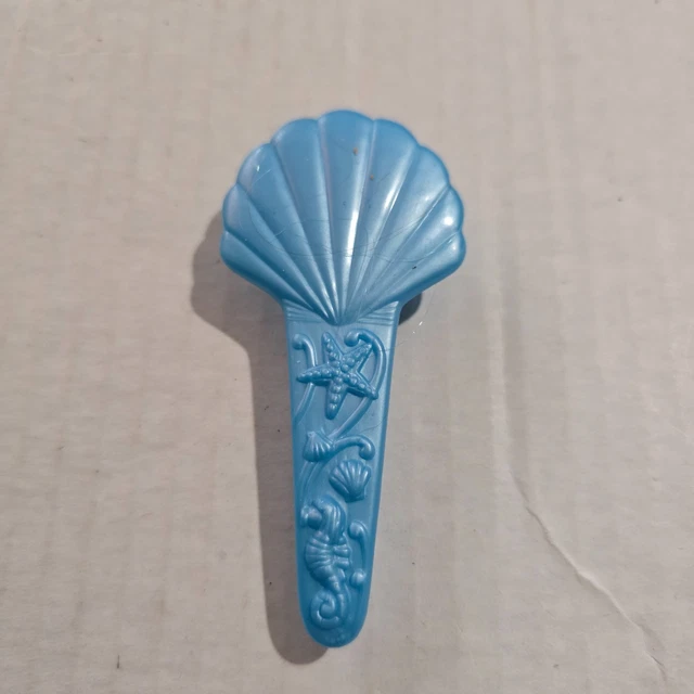 VINTAGE TYCO 1992 Disney Little Mermaid Ariel Blue Seashell Hair Comb ...