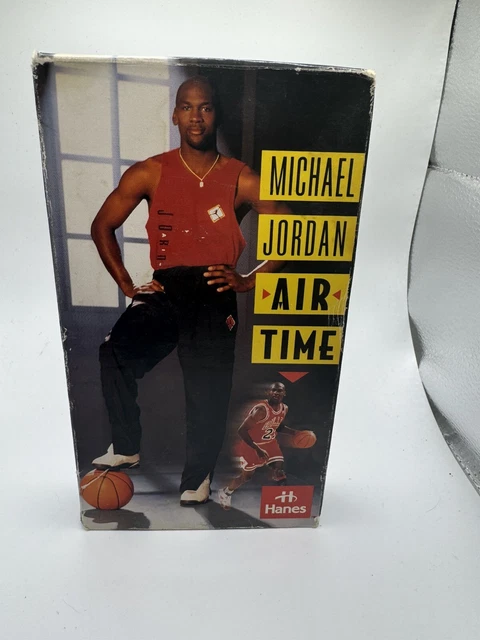 MICHAEL JORDAN: AIR Time (VHS, 1993) With Original Flyer NBA Nike ...